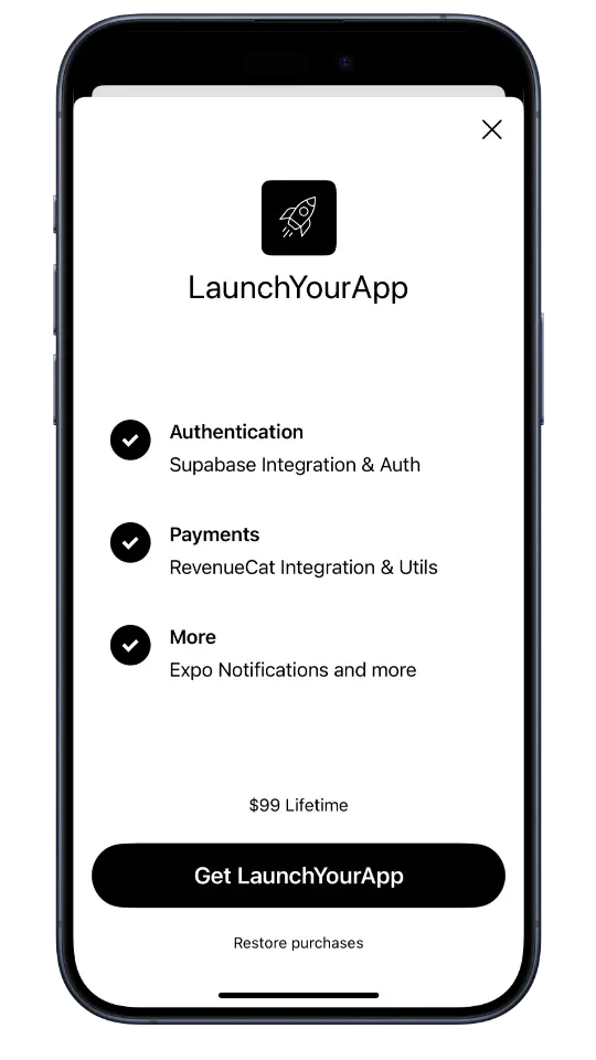 React Native Boilerplate | LaunchYourApp